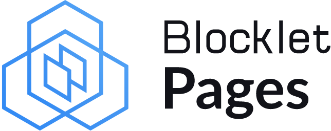 Create Blocklet Page